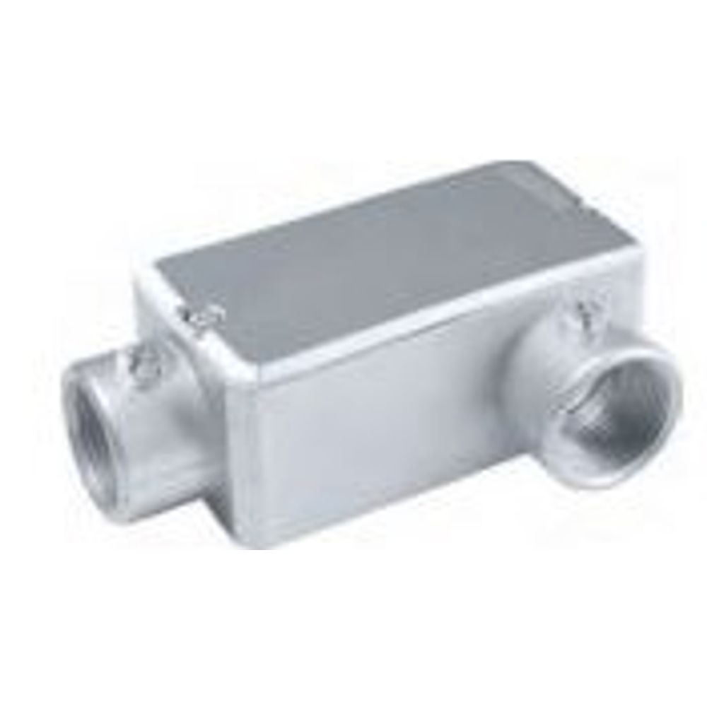 Condulete Alumínio Ll 1.1/2" BSP Cinza Com Tampa - 56104085 ...